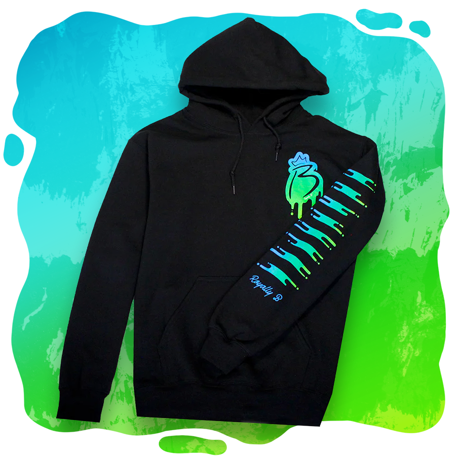 Green Dipped Hoodie Bri Merch